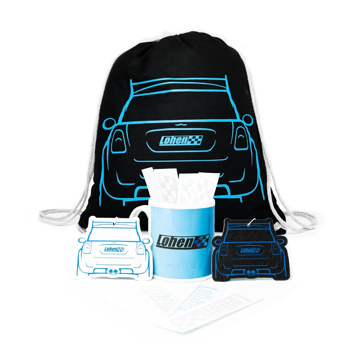 Lohen MINI Gift Bag - Hoody, T-Shirt, Mug, Air Freshener, Stickers ...